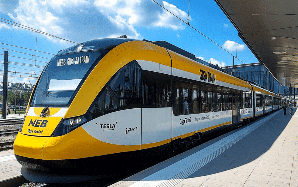 Der neue Tesla-Zug revolutioniert den Pendelverkehr